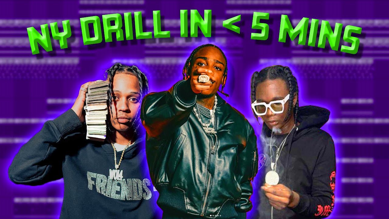 HOW TO MAKE A NEW YORK DRILL BEAT IN UNDER 5 MINUTES! - YouTube