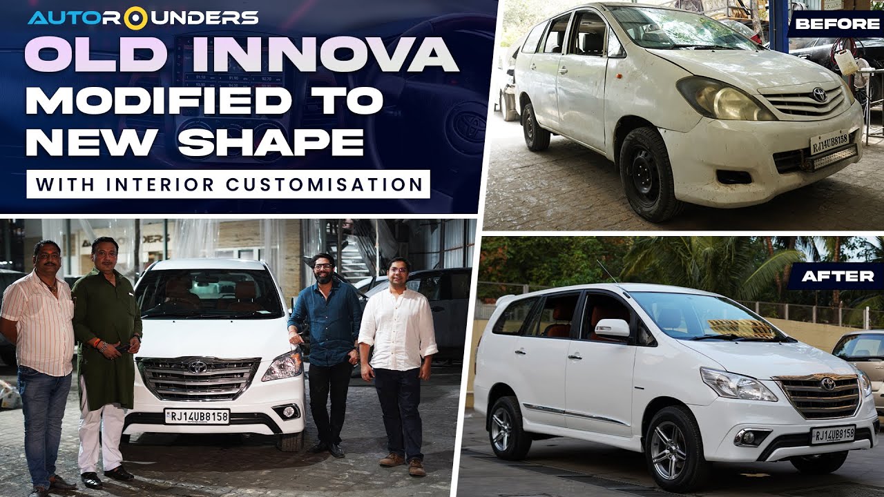 Innova Type 2 from Madhya Pradesh modified to Type 4 in Mumbai - YouTube