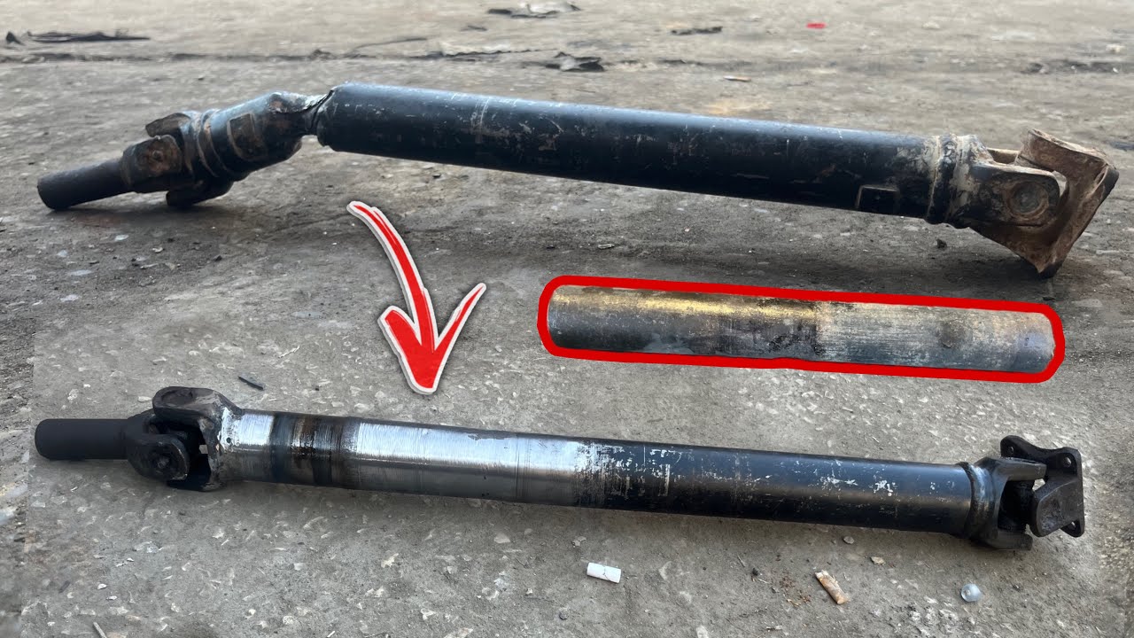 step-by-step restoration process for repairing a damaged truck ...