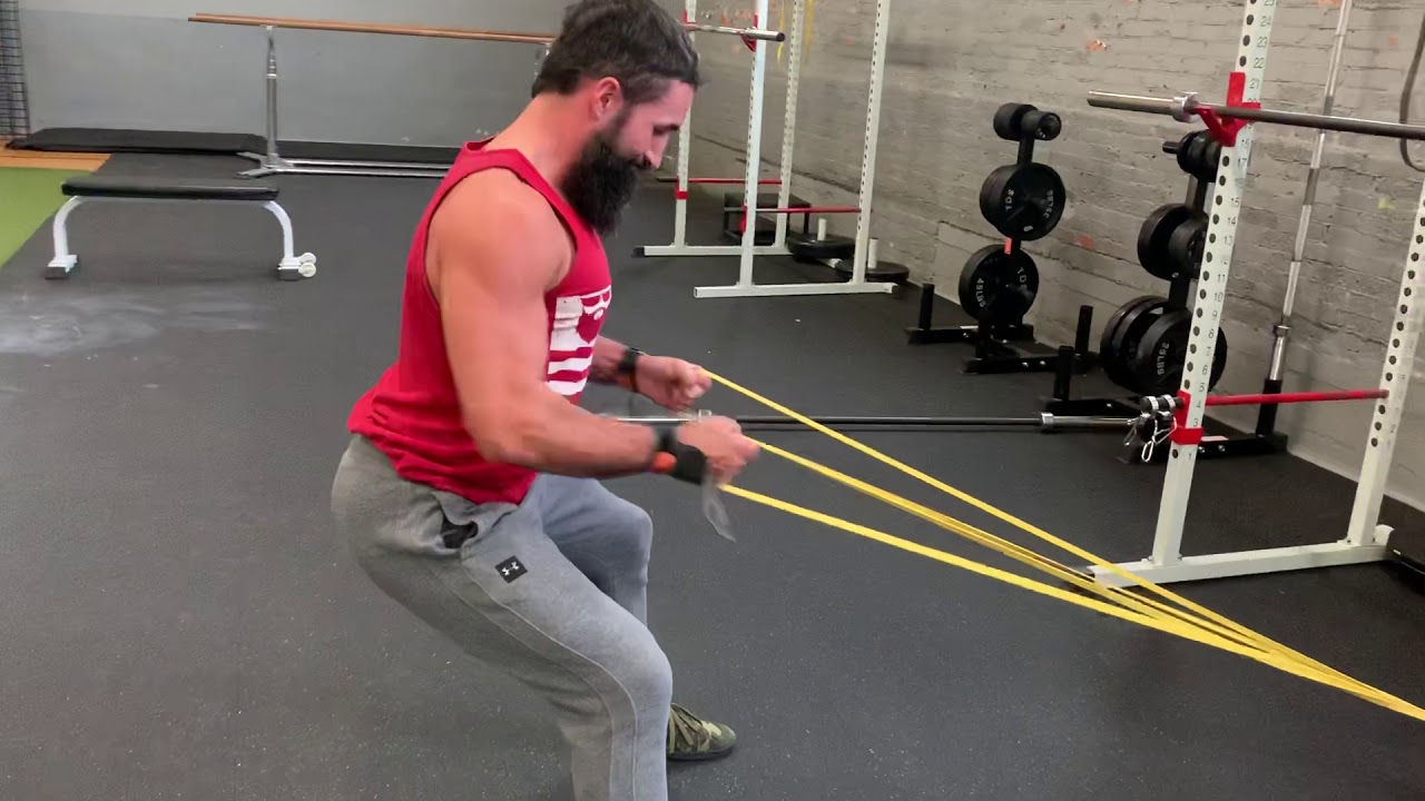 Banded Low Rows - YouTube