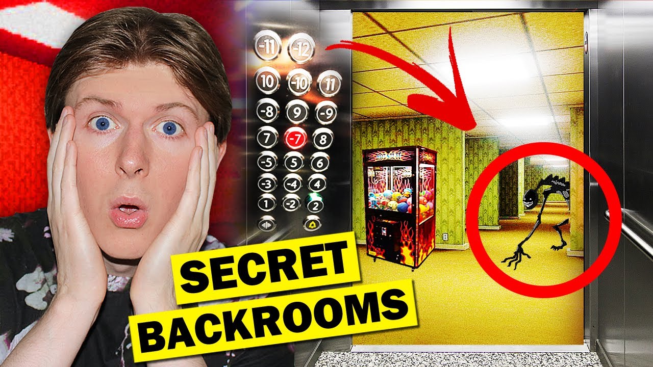 DO NOT EXPLORE THE BACKROOMS AT THIS SECRET ARCADE... (*TERRIFYING!*) - YouTube