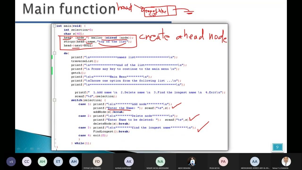 Lec11-part2-Singly Linked Linear Lists Applications(Prog2) - YouTube