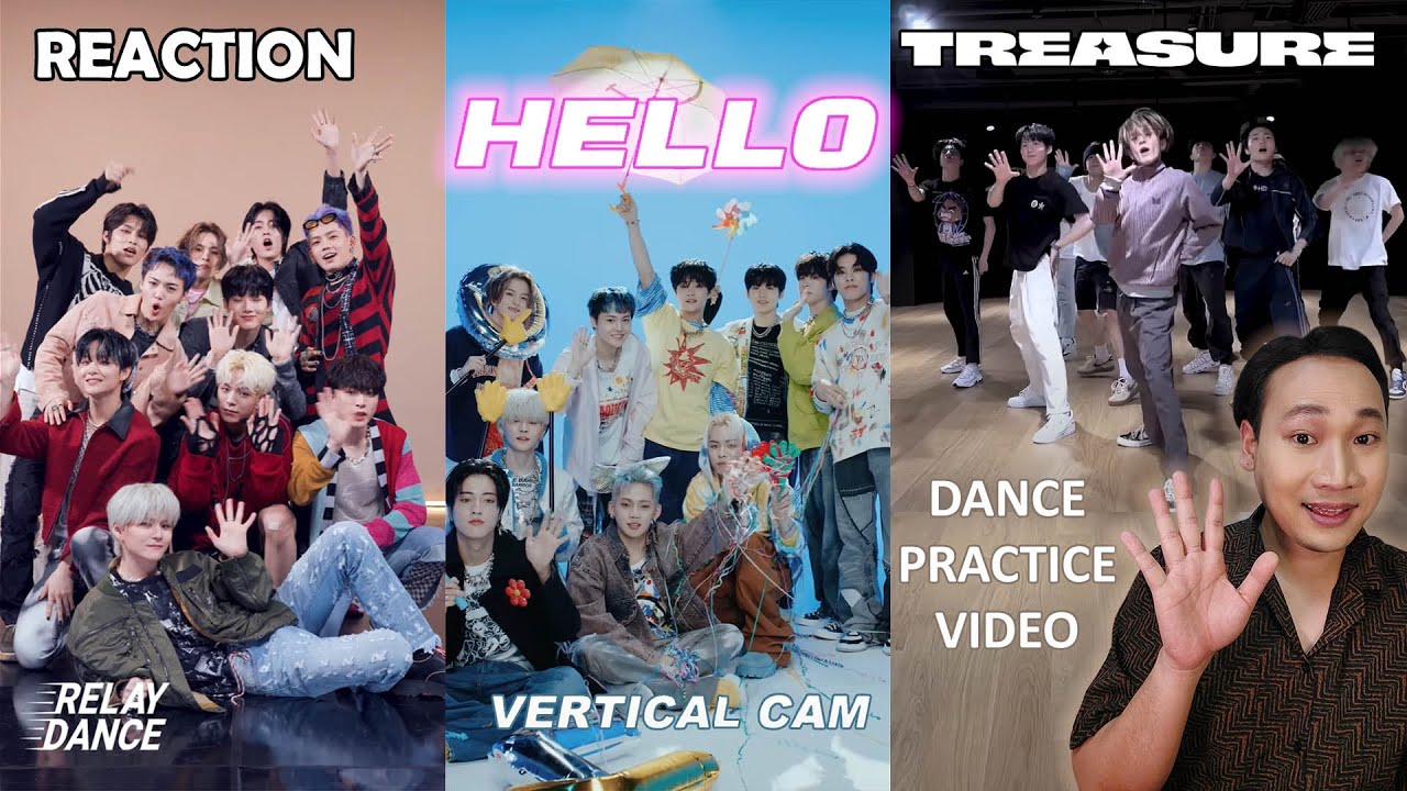 ไหนดูดิ [Reaction] TREASURE - ‘HELLO’ DANCE PRACTICE VIDEO | RELAY ...