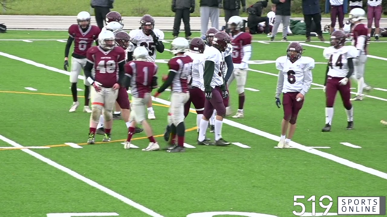 WCSSAA Football Playoffs (Sr. Quarterfinal) - Preston Panthers vs ...
