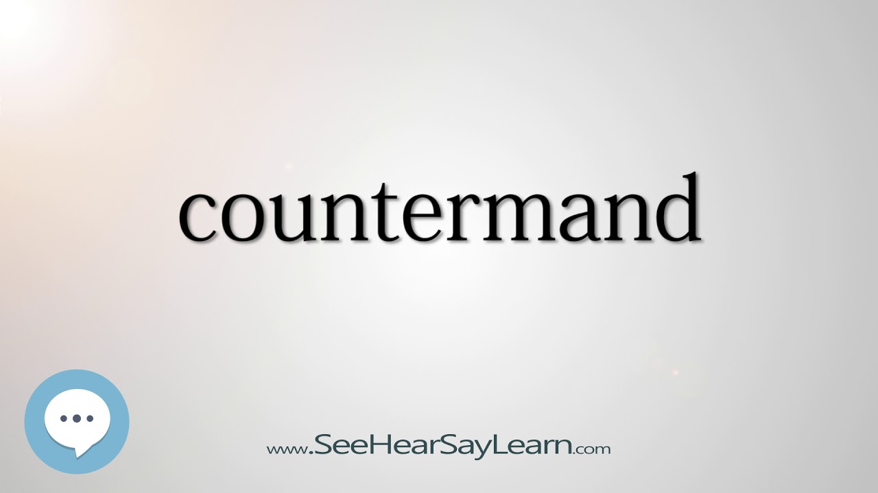 countermand 330 Hard English Words with Definitions SeeHearSayLearn 🔊 ...