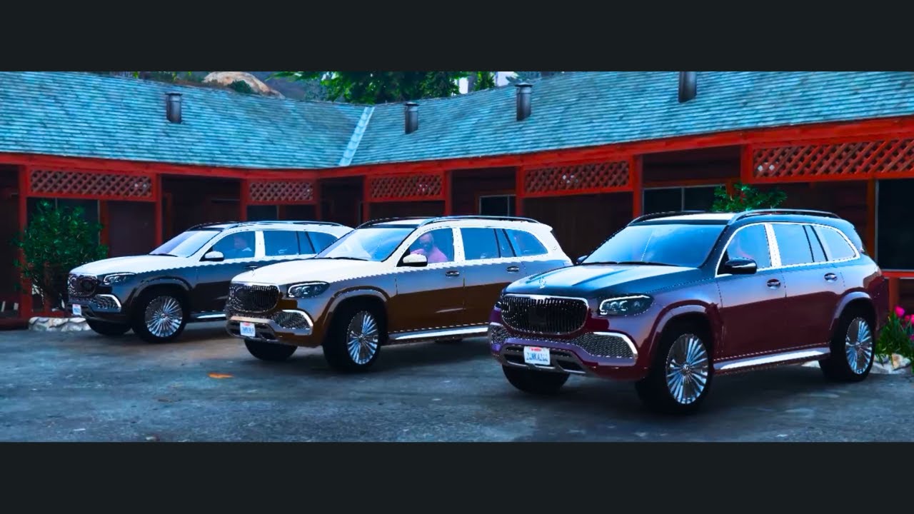 GTA 5 - Mercedes Benz Maybach - GLS 600 - Offroad Convoy - Cinematic ...