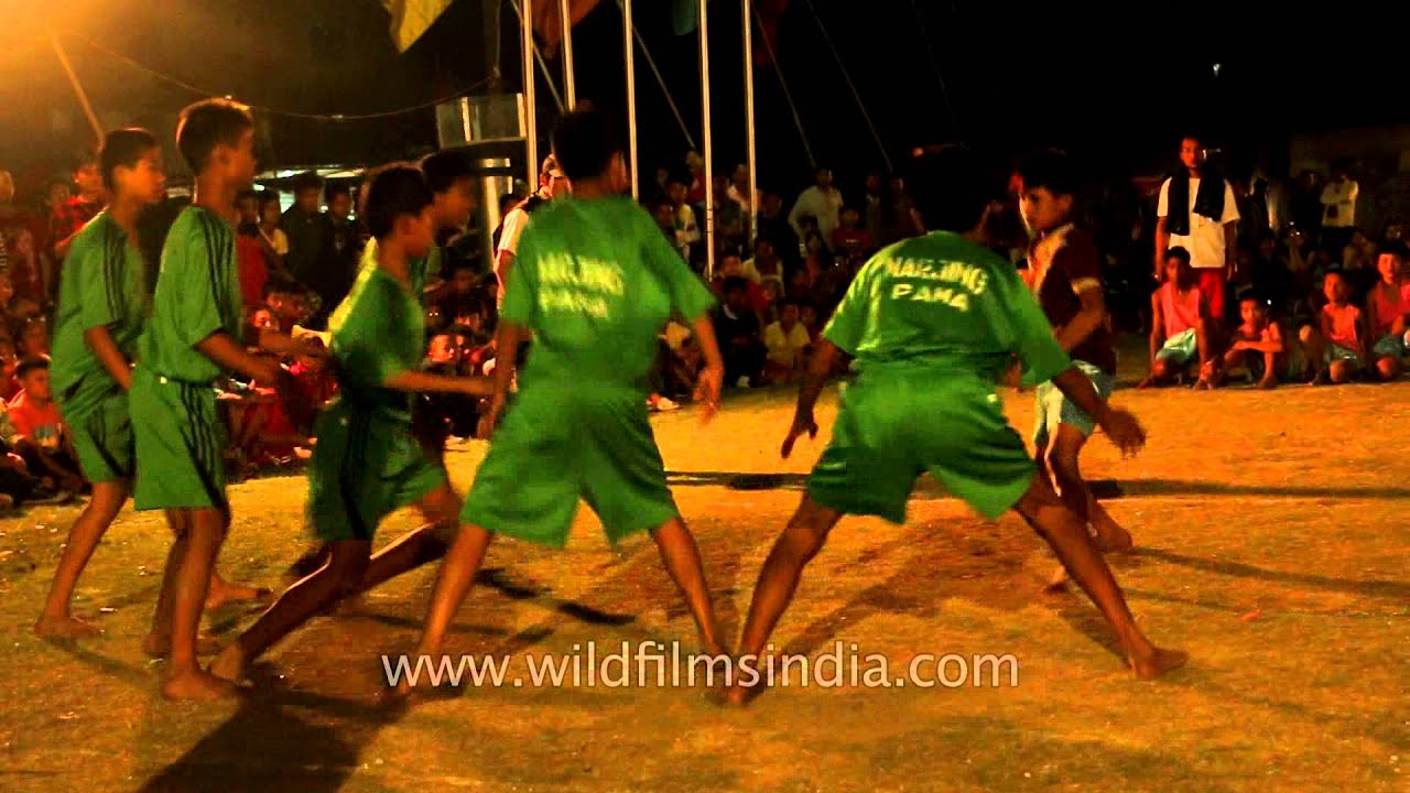 Kabaddi players in full action! - YouTube