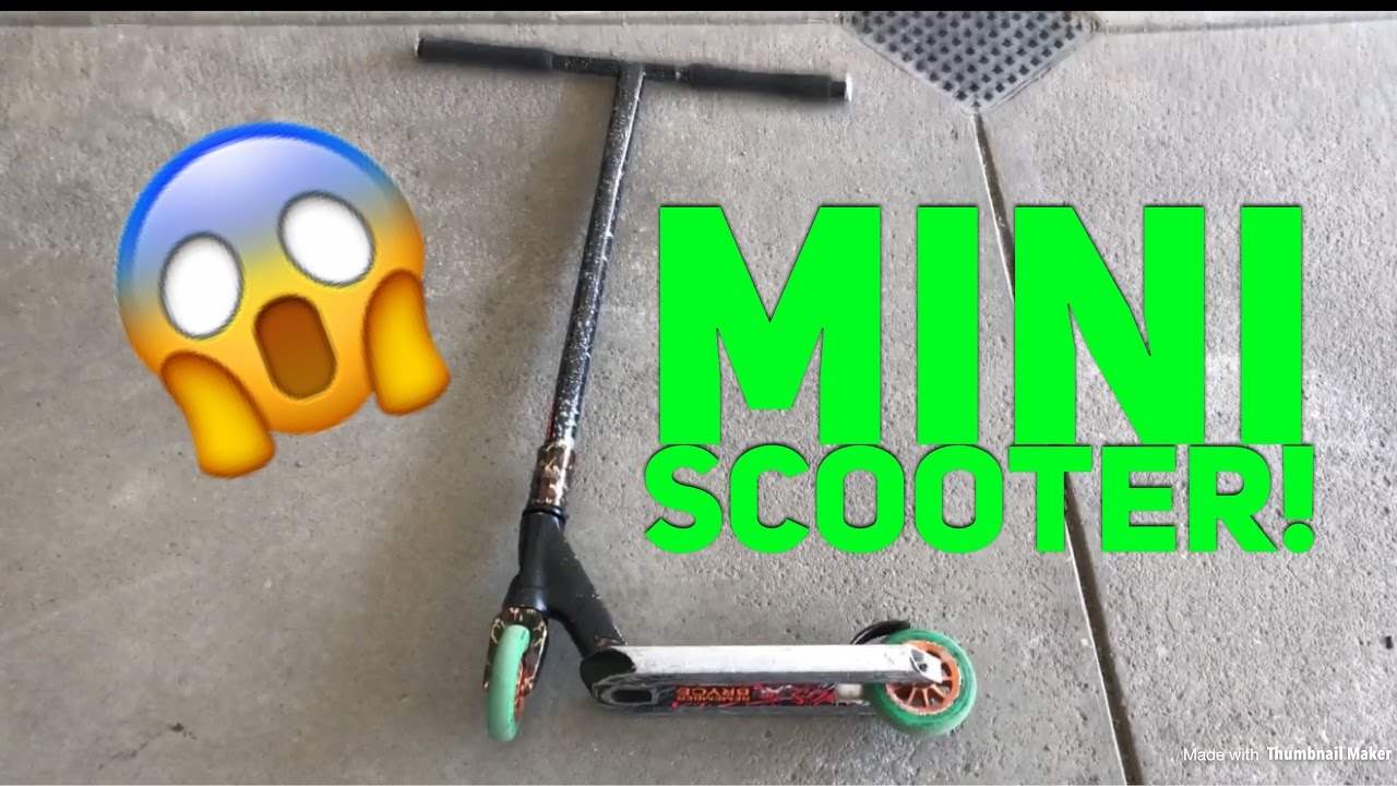 MINI SCOOT+STREET RIDING! - YouTube