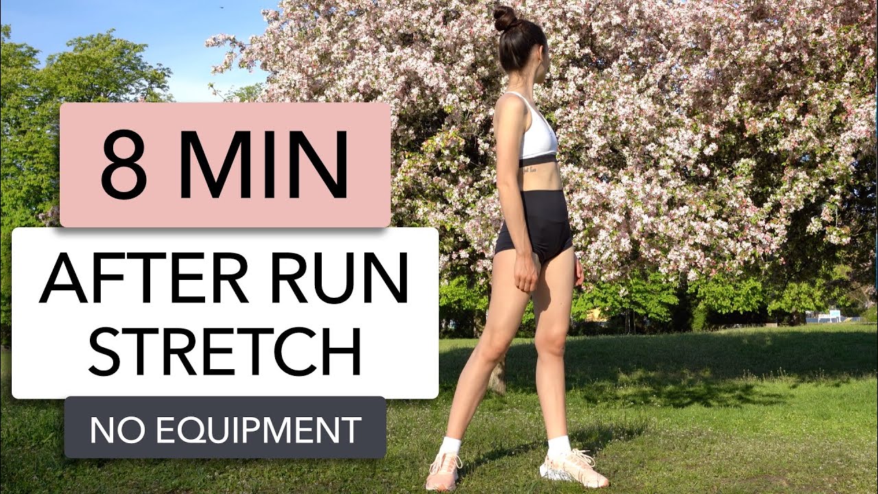 8 MIN AFTER RUN STRETCH | COOL DOWN FOR RUNNERS - YouTube