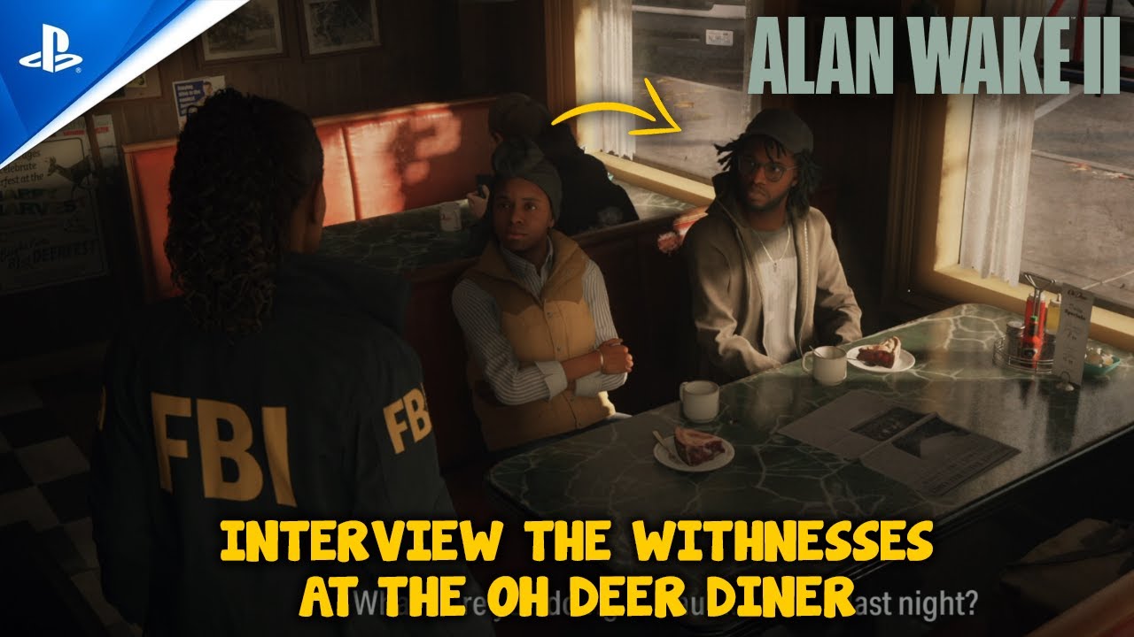 Interview The Witnesses At The Diner | Alan Wake II - YouTube