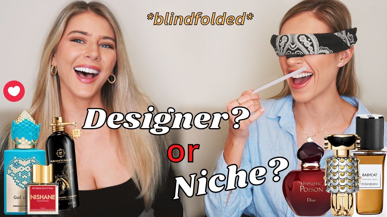 BLINDFOLDED REACTIONS: Designer or Niche Perfume Test? With DEMI ...