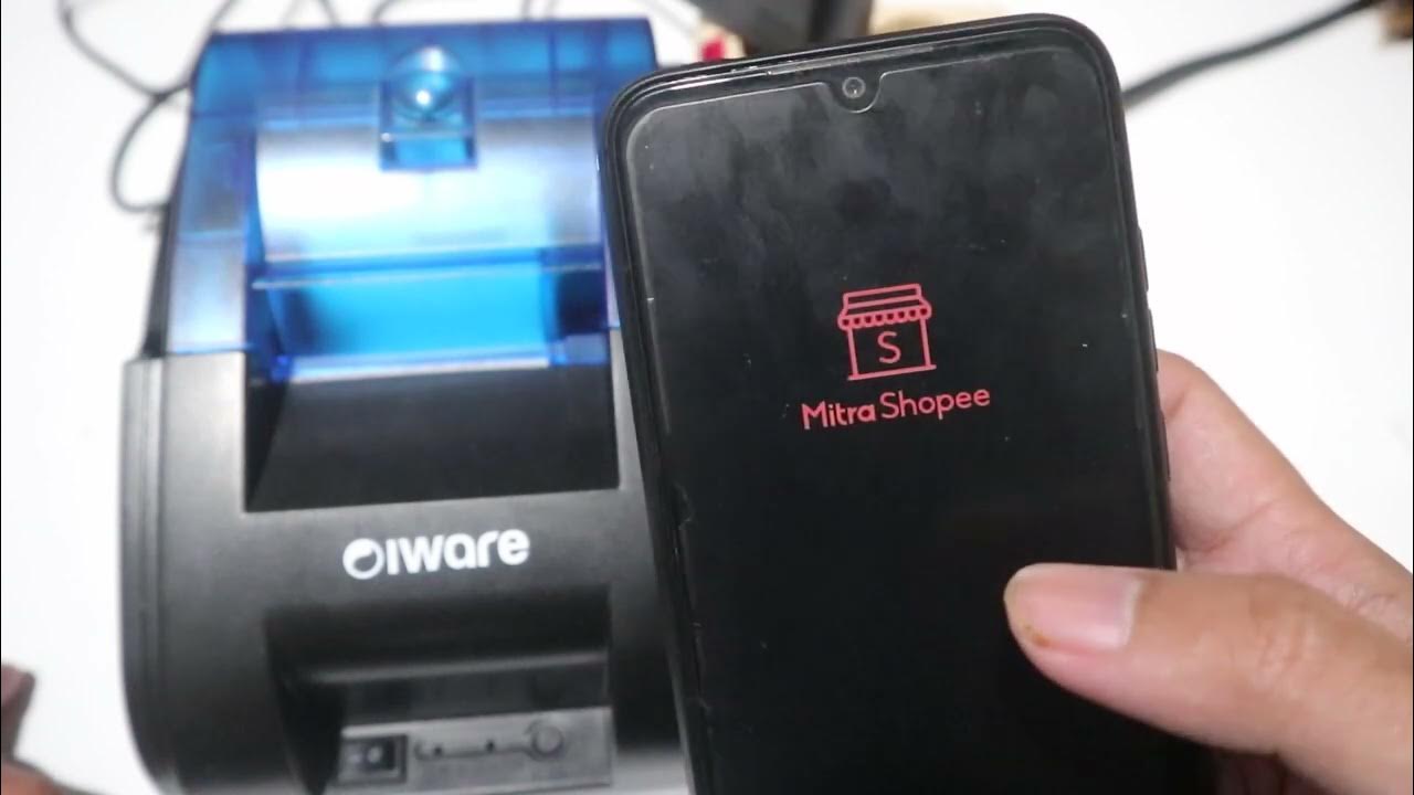 CARA CETAK STRUK MITRA SHOPEE - YouTube