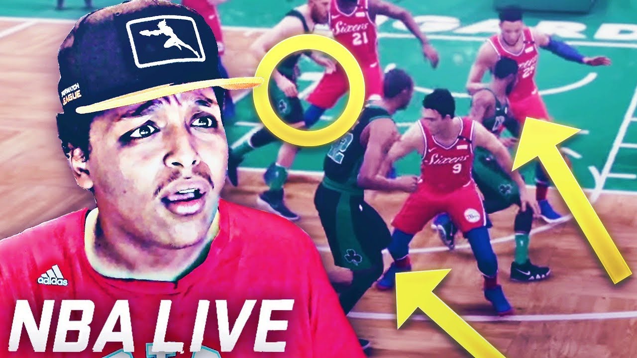 NBA LIVE 19 GAMEPLAY ACHIEVED THE IMPOSSIBLE?!? LIVE 19 vs. 2K19 ...