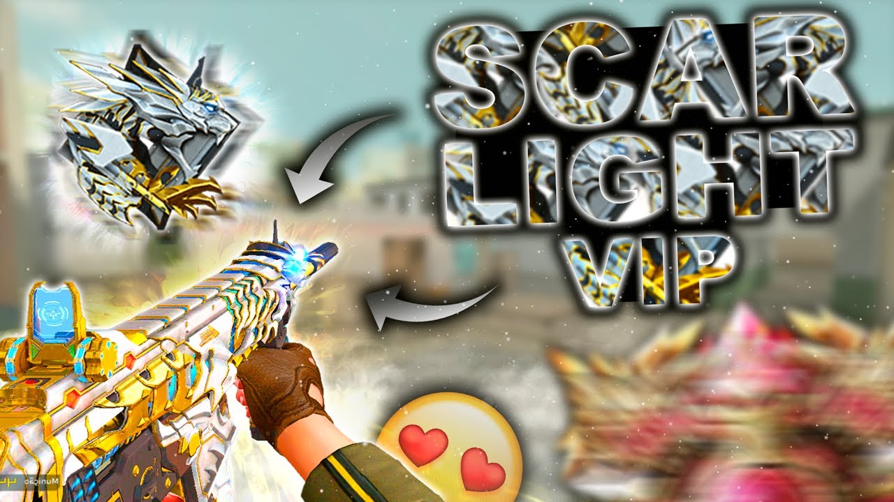 QUEBREI com a nova SCAR LIGHT VIP! 😈 | CrossFire - YouTube