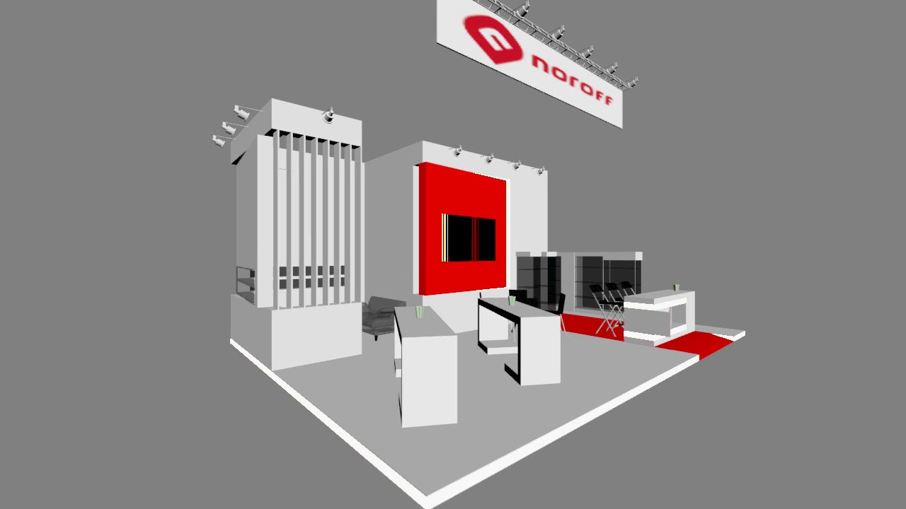 Trade fair stand Animation - YouTube