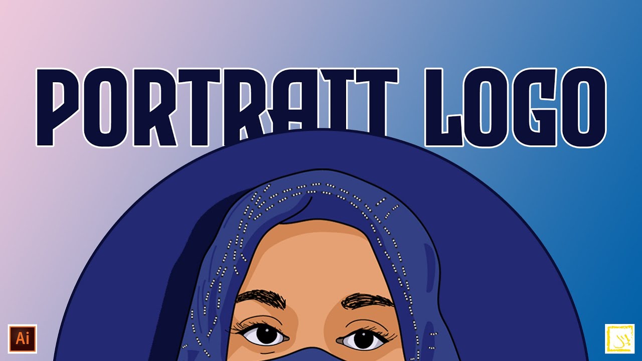 Designing a Portrait Logo | Practicing Logo Design | Part 7 - YouTube