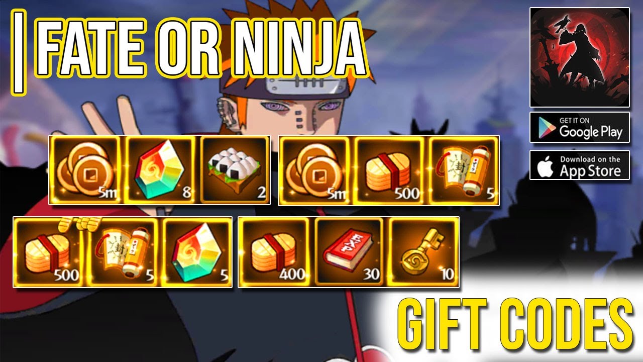 Fate of Ninja | Complete 4 Gift Codes & Redeem Guide | Active Fate or ...