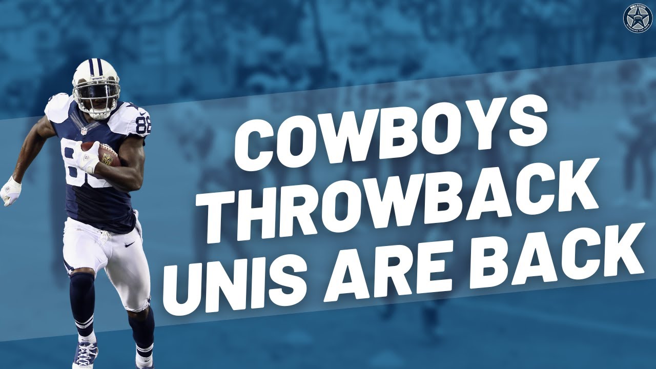 The Dallas Cowboys Are Bringing Their Throwback Uniforms Back For 2022 ...