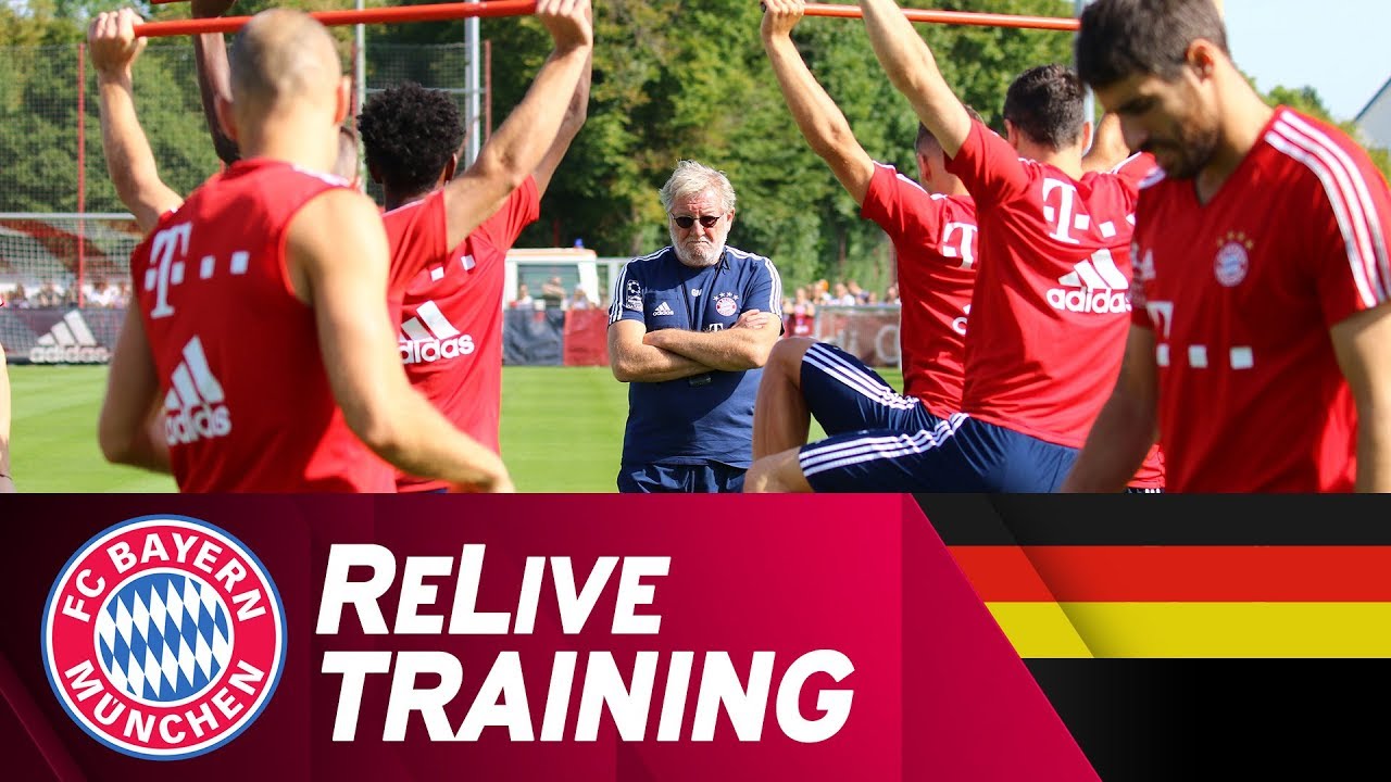 ReLive | FC Bayern Training @ Säbener Straße - YouTube