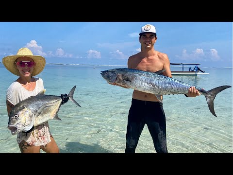 Mancing dan Nembak Ikan Bareng Bule Russia cantik