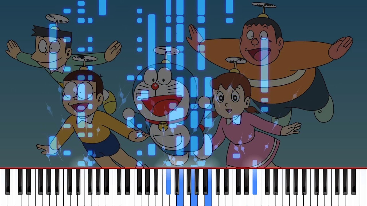 Doraemon - Piano Music 鋼琴 - 哆啦A梦 小叮噹 (繁) - 钢琴 - 哆啦A梦 小叮当 (簡) - YouTube
