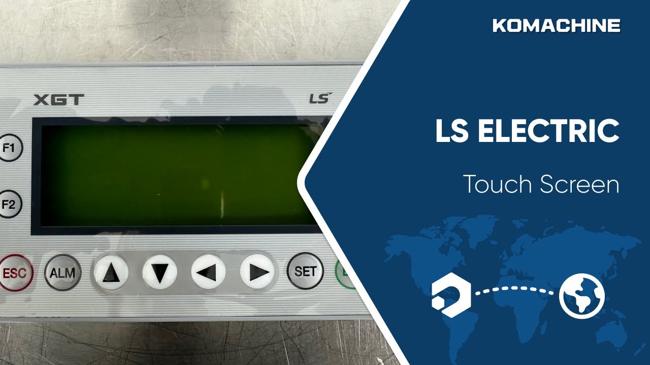 LS ELECTRIC / Touch Screen (LSS-XP10-BKA-DC) / INV-04176 - YouTube