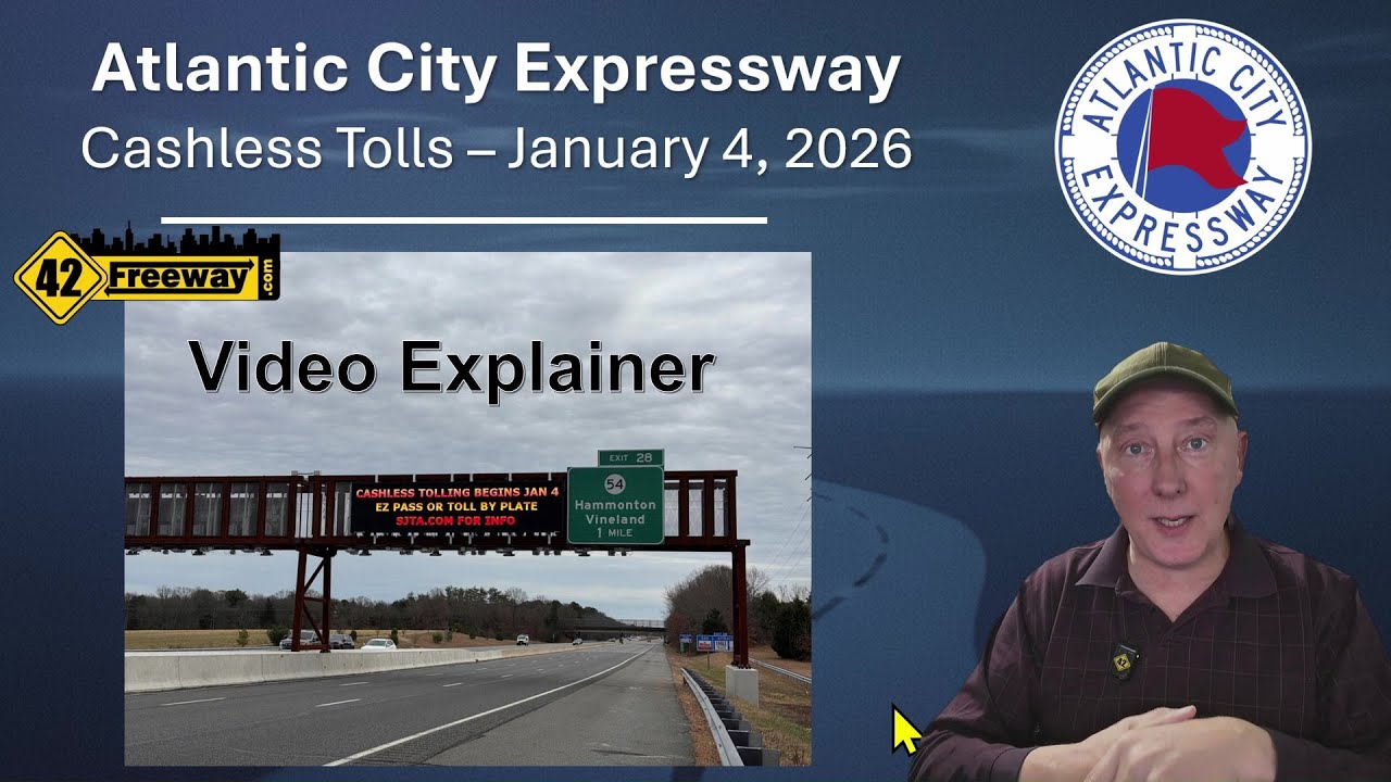 Atlantic City Expressway Cashless Tolls Have Started! Explainer Video ...