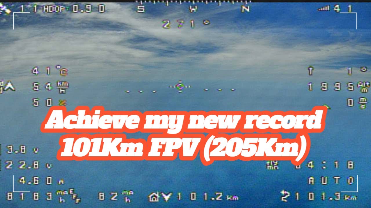 Mini Talon pro 101Km FPV - YouTube