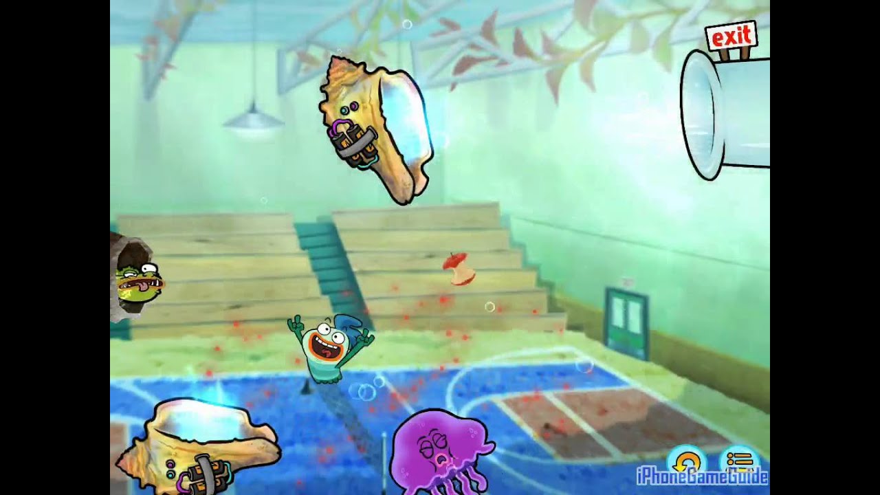 Disney Fish Hooks Level 102 Gymnasium Walkthrough - YouTube