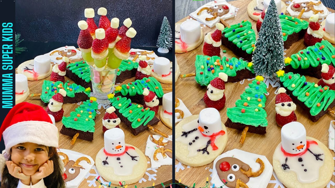 Easy Christmas Treat Board You can bribe Santa with #charcuterieboard ...