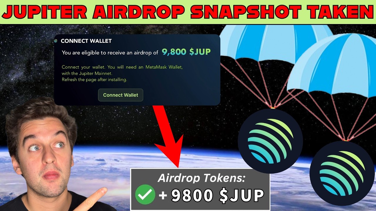 Jupiter Airdrop SNAPSHOT TAKEN - Eligible Or Not? - YouTube