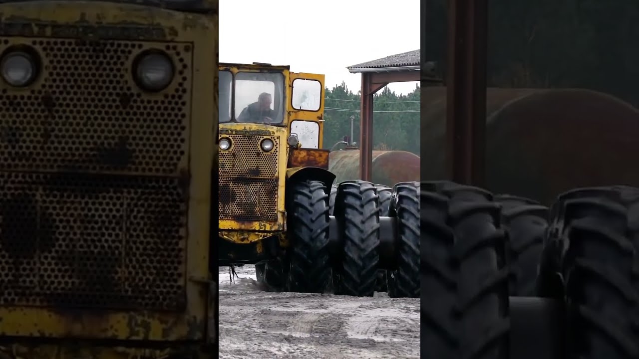 Caterpillar Triple Wheels Tractor First Time In India #shorts - YouTube