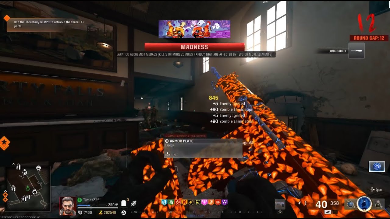 Madness Calling Card (Trophy Hunter Zombie Challenges 100%) - YouTube