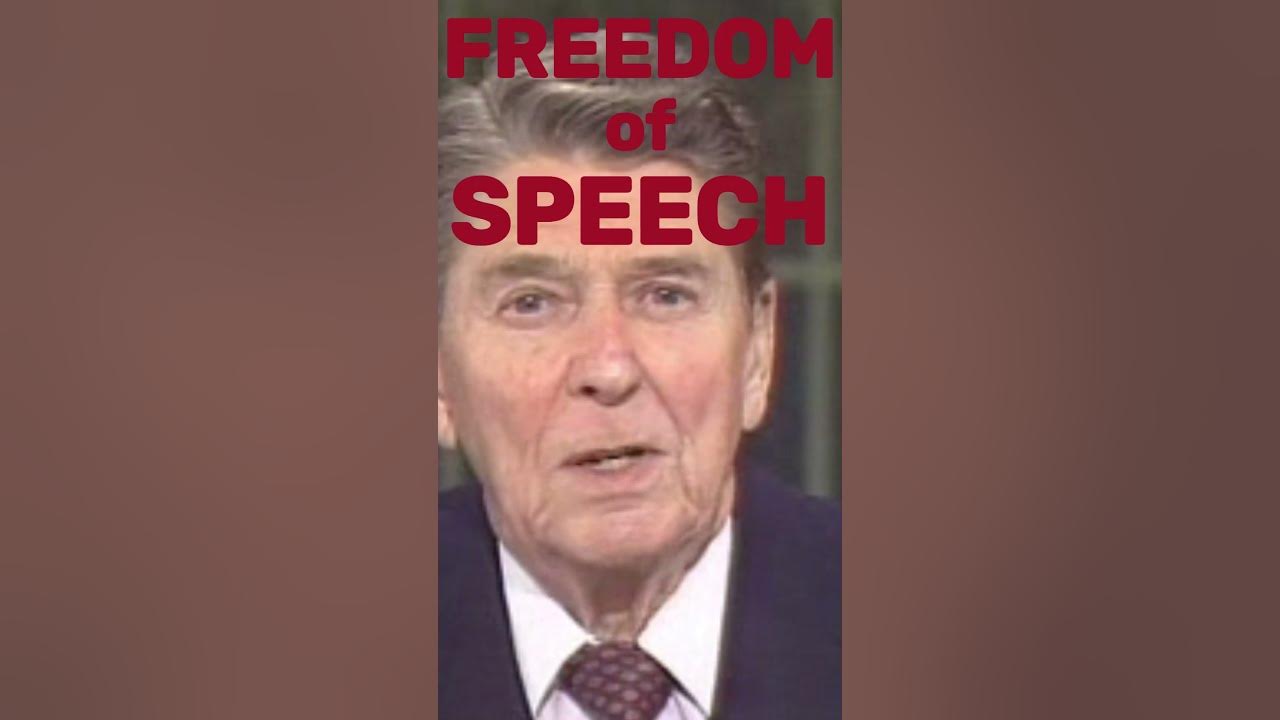 President Ronald Reagan - Farewell Address: January 11, 1989 - #america ...