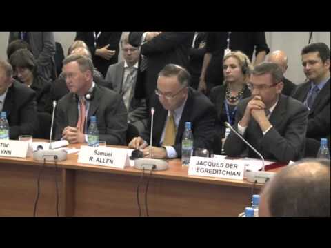 Samuel R. Allen discusses John Deere's contributions to the advancement ...