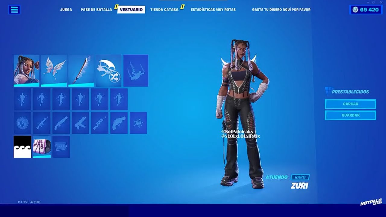GAMEPLAY | NUEVA SKIN ZURI EN FORTNITE - YouTube