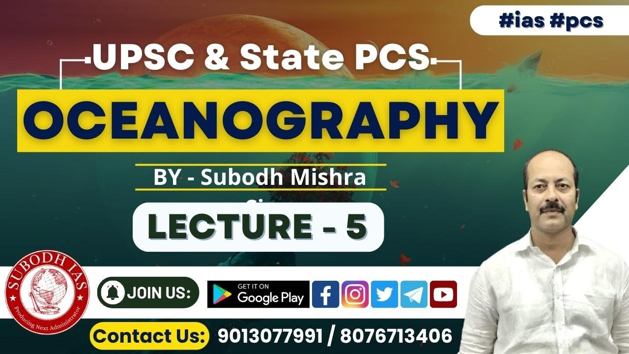 Oceanography Upsc