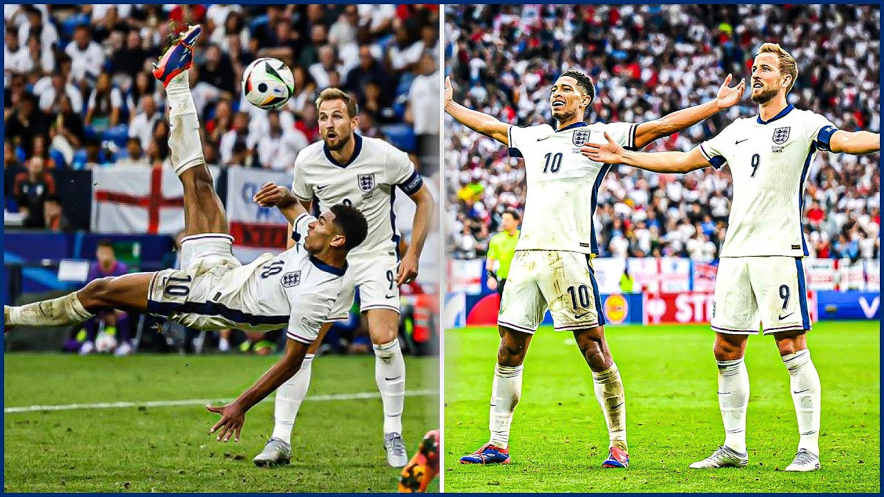 Amazing Bellingham Bicycle Kick Goal Vs Slovakia 🥶😰 - YouTube