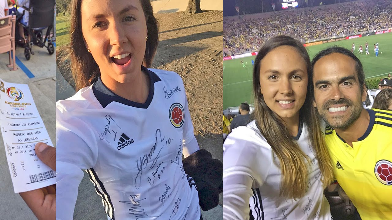 COLOMBIA VS PARAGUAY Copa América Centenario 2016, Isabella Arcila para ...