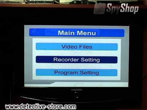 Power charger spy camera PV AC20 | Detective store ® - YouTube