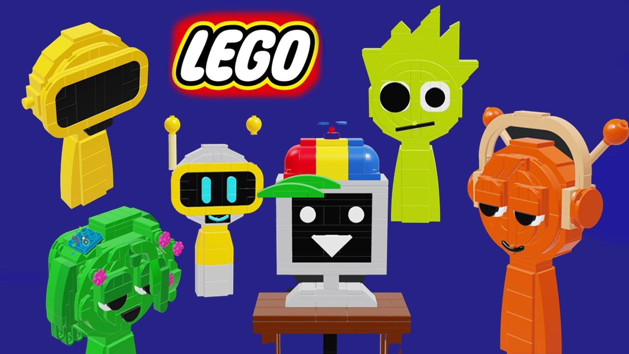LEGO Sprunki Building 3 Characters - YouTube