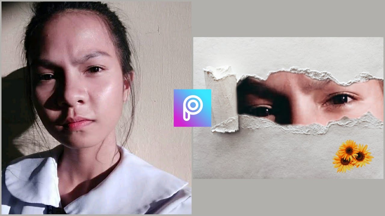 Eye Looking Through Paper | New Editing Style (step by step) - YouTube