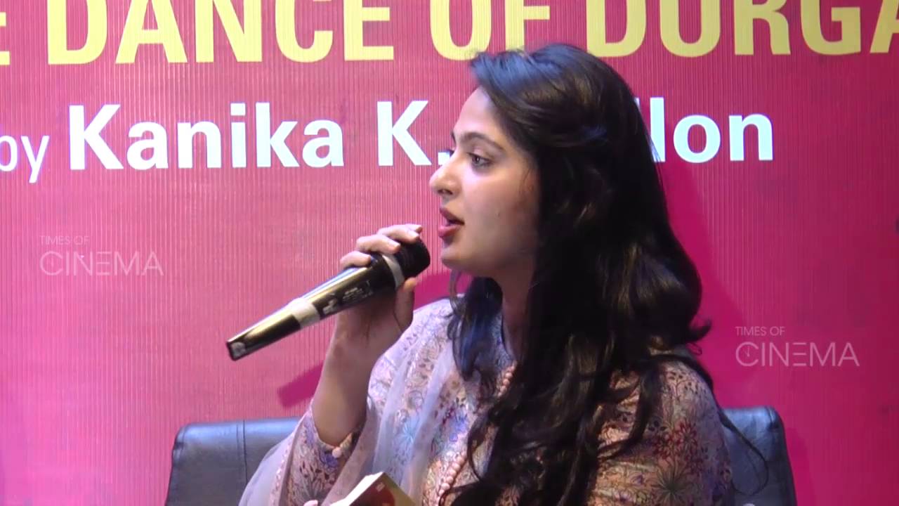 Anushka Shetty Actress Speaks About The Dance of Durga Book Launch By ...