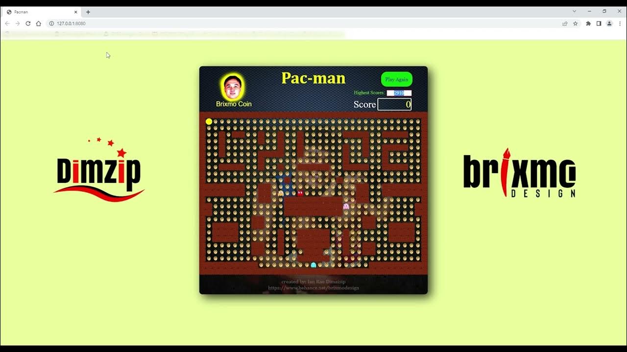 Pacman Using Plain Javascript Html And Css Youtube