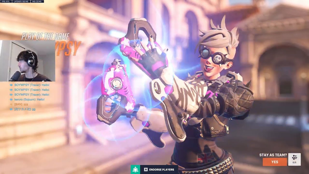 POTG! 200 IQ TRACER! COLOURHEX TRACER OVERWATCH 2 SEASON 16 TOP 500 ...