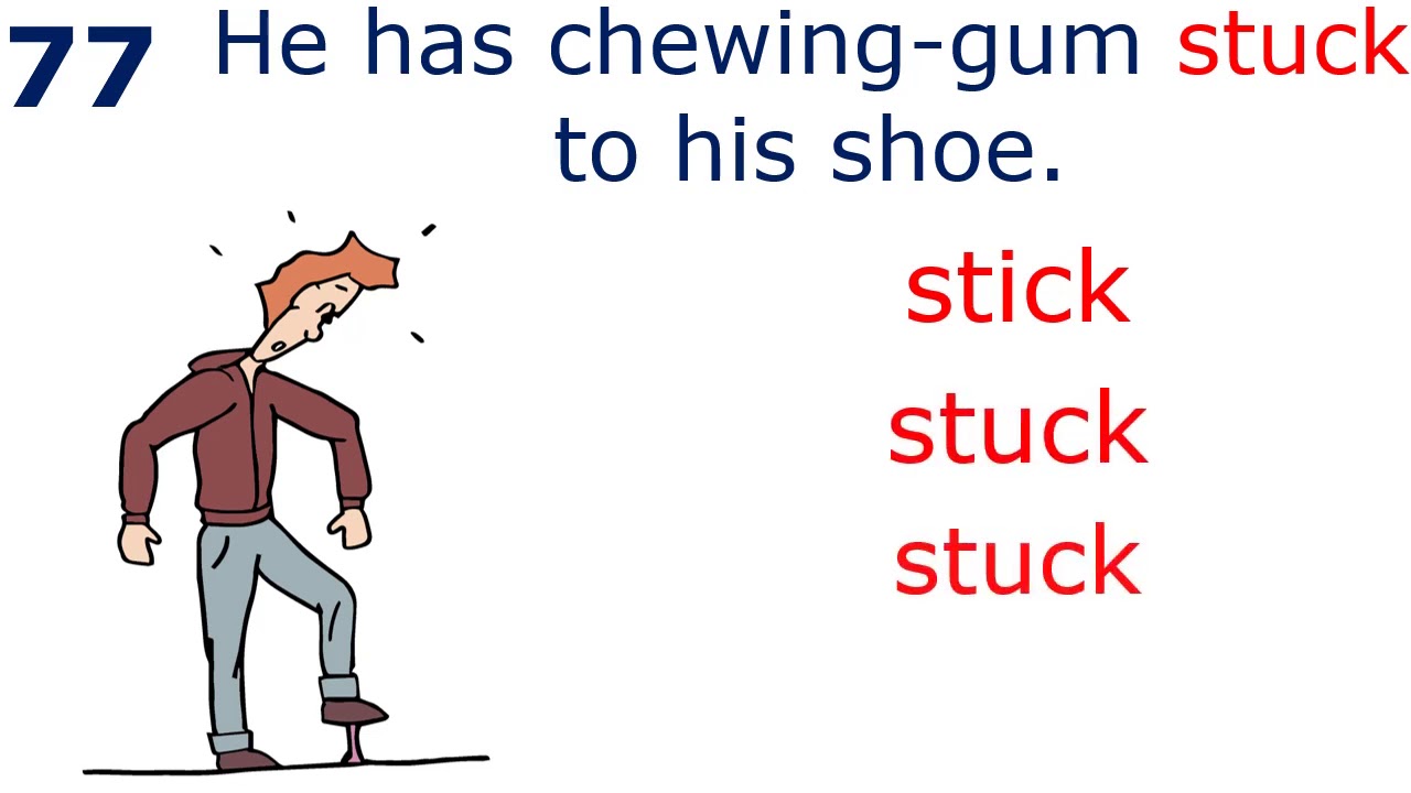 Irregular Verbs by Memovoc English - List 8 - Verbs from 71 to 80 - YouTube