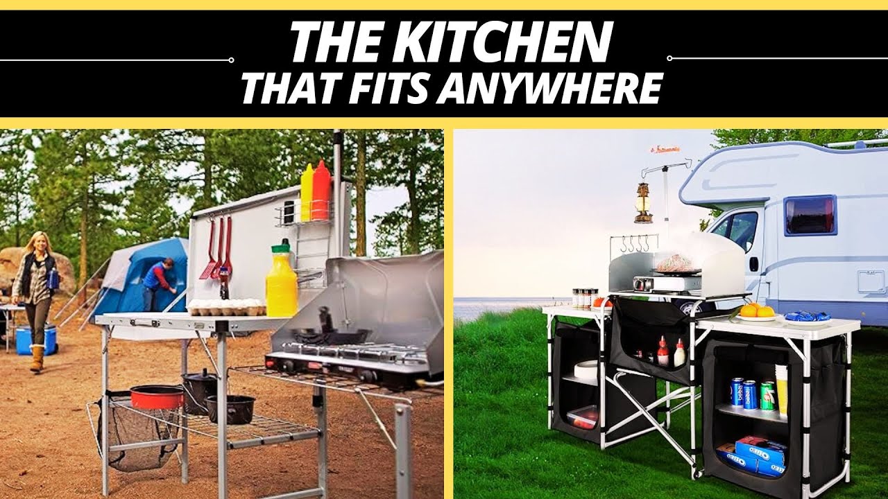Best Camping Kitchen - Essential Gear for Out Cooking - YouTube