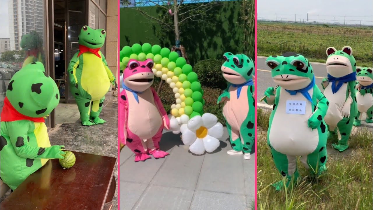 Crazy Frogs Back from French Kissing & Entertainment at Park - Crazy ...
