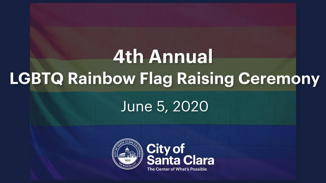 4th Annual LGBTQ Rainbow Flag Raising Ceremony - June 5, 2020 - YouTube