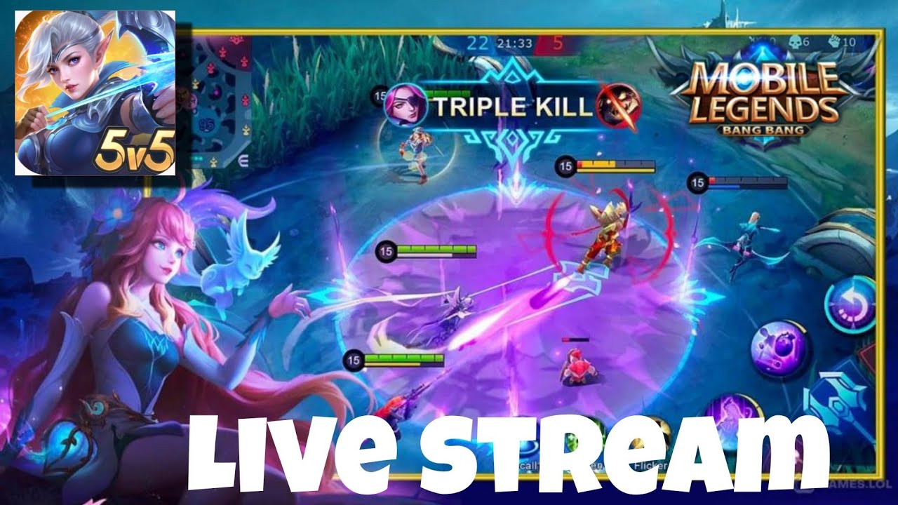 MOBILE LEGEND Live stream Bang Bang games|| Version Is Live - YouTube